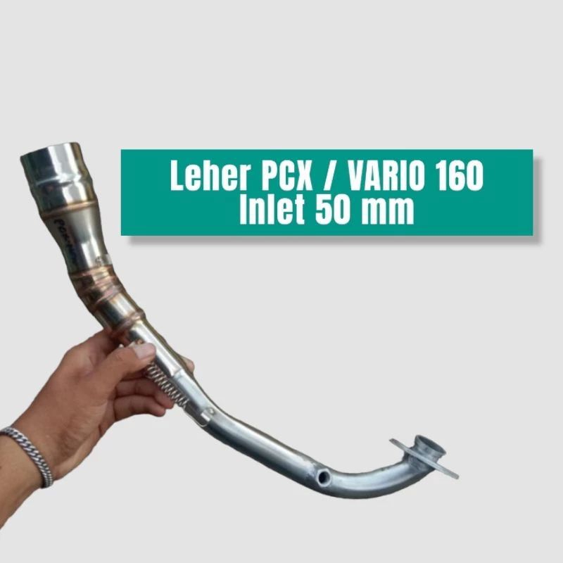 Jual pipa leher knalpot Vario 160 dan PCX inlet 50 | Shopee Indonesia