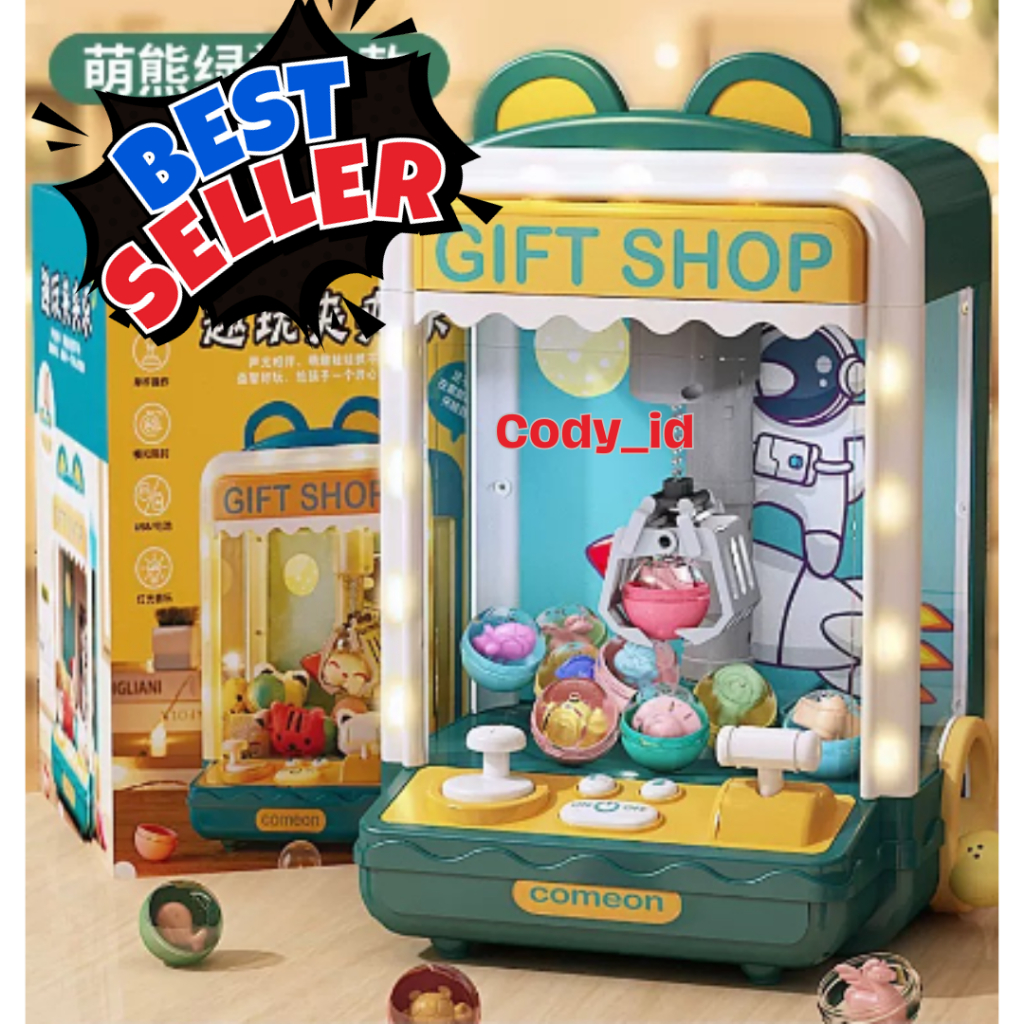 Jual Mainan Capit Boneka terbaru claw machine ( GRATIS 10 BONEKA ...