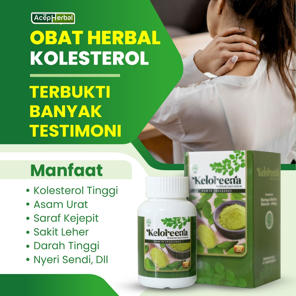 Jual Vitamin Kolesterol Obat Saraf Kejepit Asam Urat Penurun Kolesterol ...