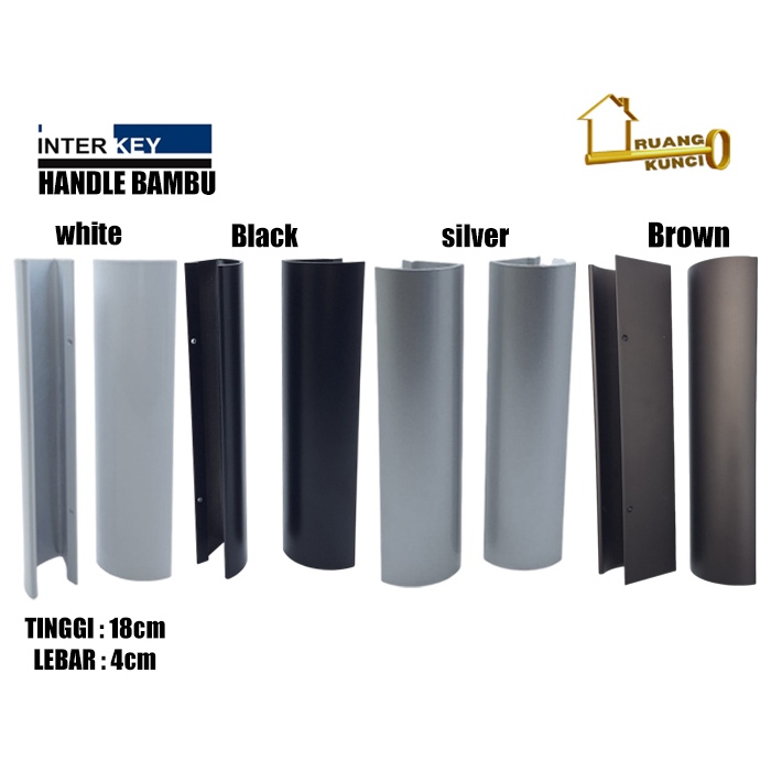 Jual Pegangan Pintu aluminium/Tarikan Pintu Rumah/Handle Bambu Pintu ...