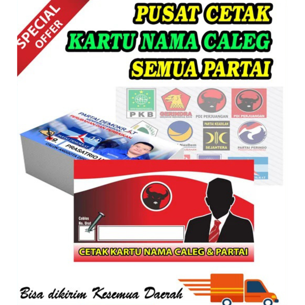 Jual Kartu Nama Caleg 2024 Termurah | Shopee Indonesia