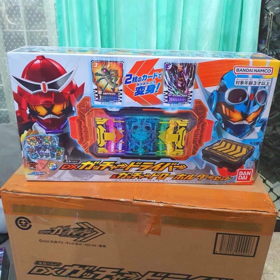 Jual DX Gotchard Driver & Kamen Rider Gotchard Draw Holder Set | Shopee ...