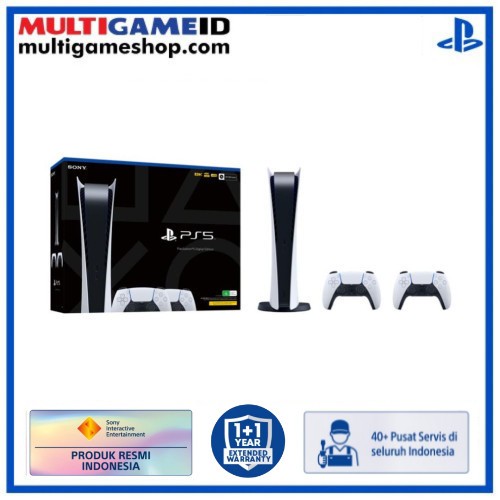 Jual PS5 Console Digital Edition Double Stick CFI-1218B (Sony Indonesia) | Shopee Indonesia