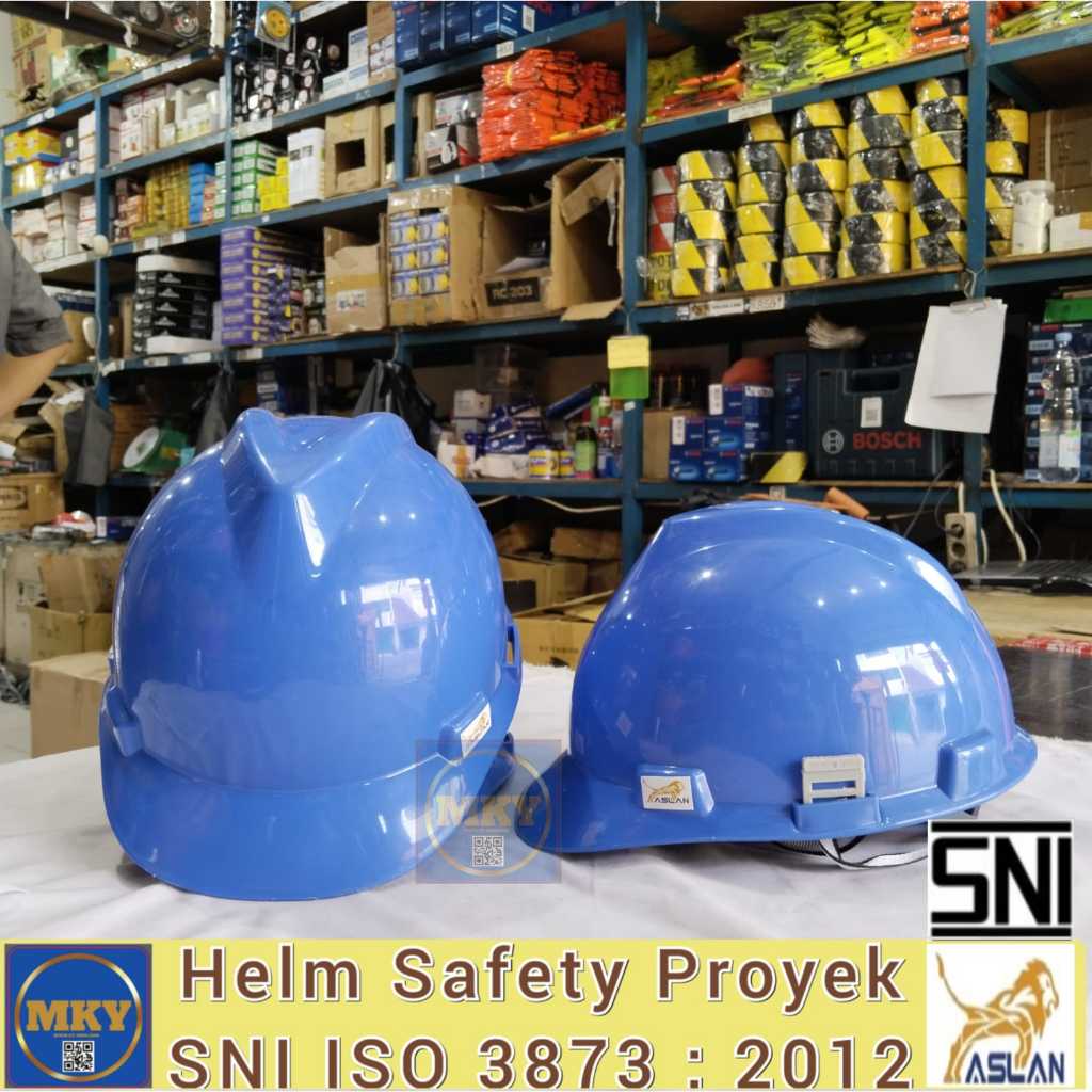 Jual Aslan Safety Helmet Proyek Set Inner Sliding dan Tali Dagu Set ...