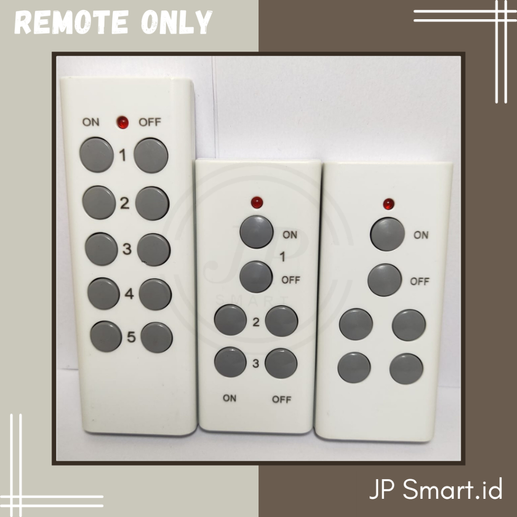 Jual Plug Wireless on off Stop kontak with remote socket colokan otomatis - Remote Only | Shopee ...