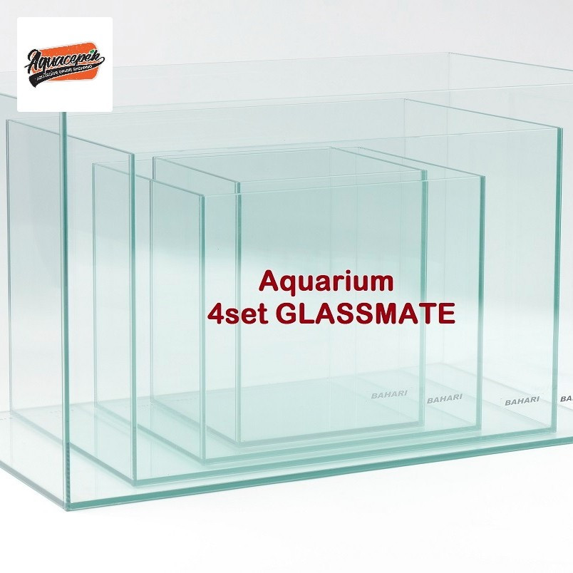Jual NISSO BAHARI GLASSMATE AQUARIUM PREMIUM GM 200 300 450 600MM ...