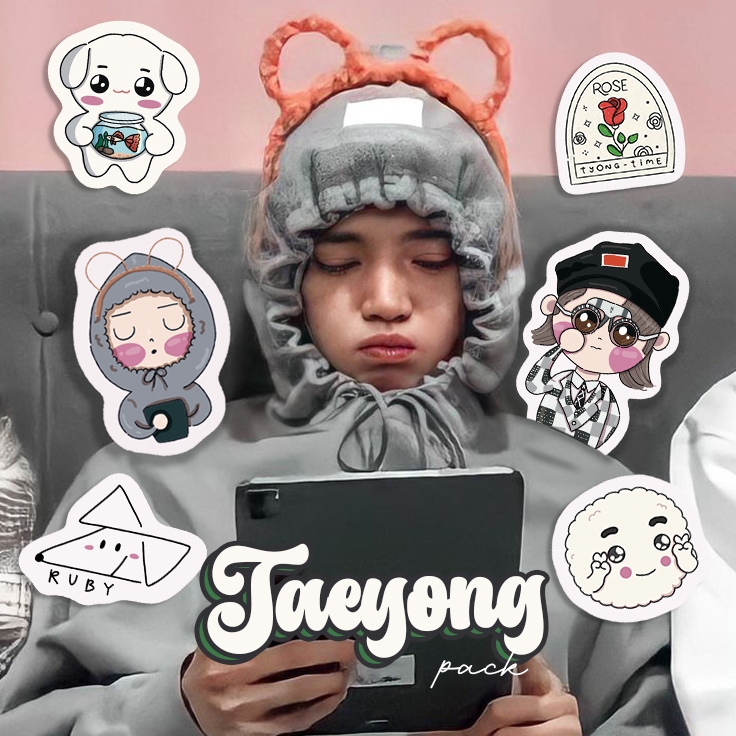 Jual STICKER SET KPOP - NCT 127 LEE TAEYONG | VYNIL MATTE SUDAH ...