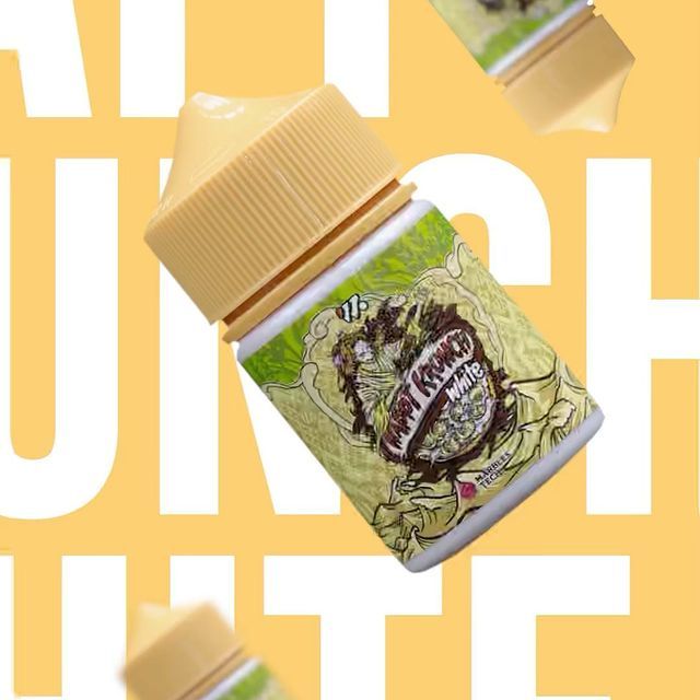 Jual [FREEBASE 60ML] HAPPI KRUNCH HK V2 WHITE BY WISE JUICE | Shopee ...