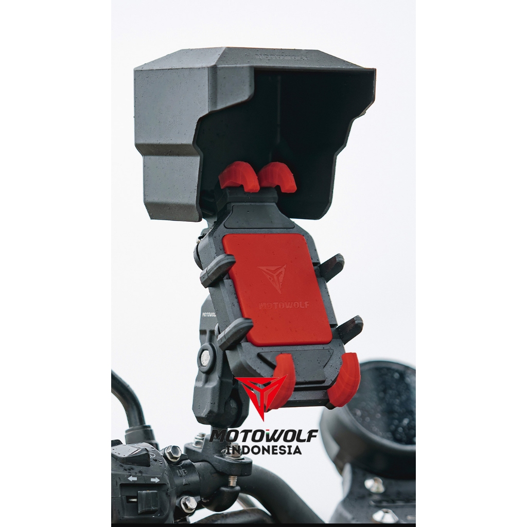 Jual Motowolf Cover Topi Phone Holder 2827D Anti Sinar Matahari MDL ...
