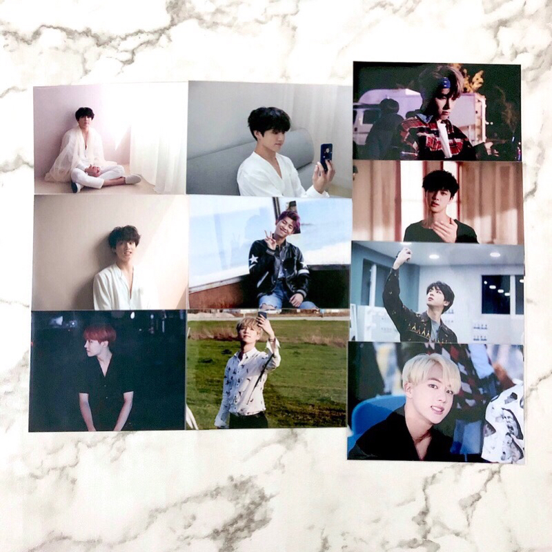 Jual BTS 2018 Exhibition Oneul Official MD - Live Photo Set RM Jin Suga J-Hope V Jungkook ...
