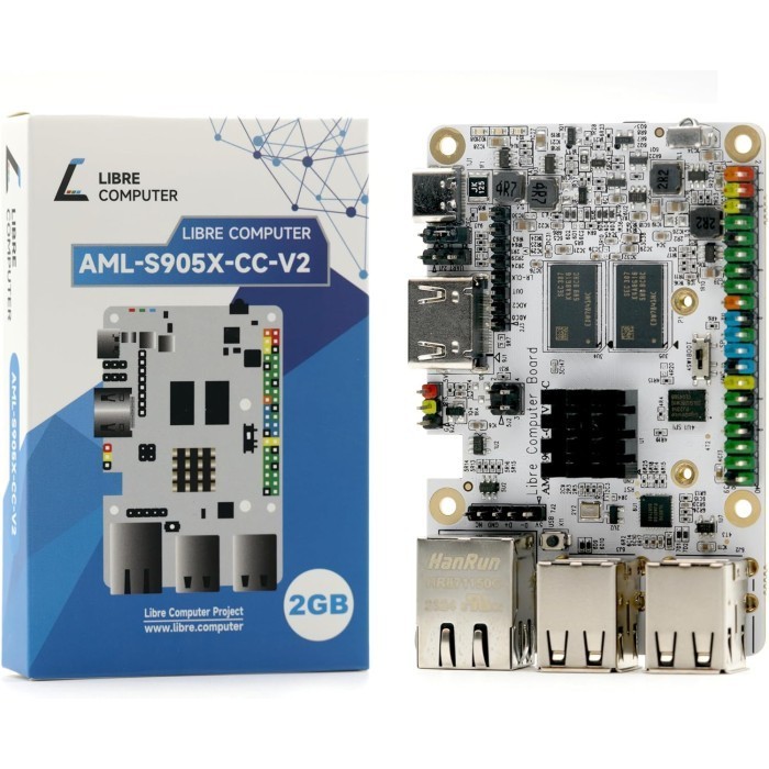 Jual Libre Board AML-S905X-CC-V2 Sweet Potato 2GB/Type C Mini Computer ...