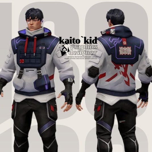 Jual Jaket VALORANT ISO AGENT Gaming Jacket game cosplay bisa custom ...