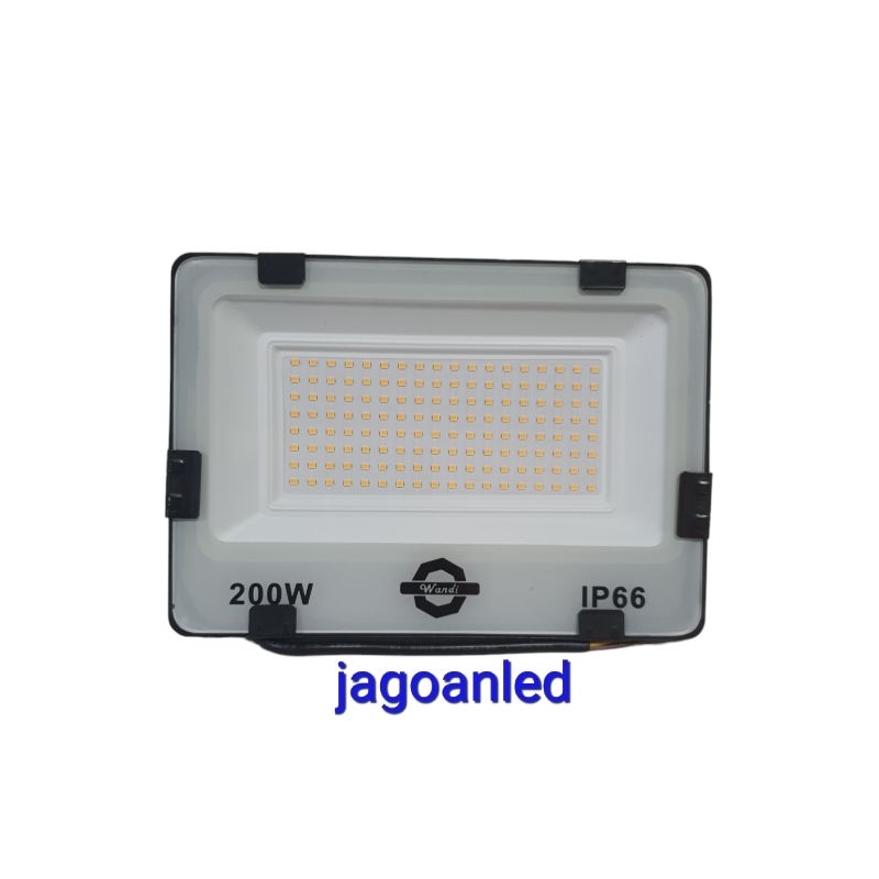 Jual Lampu Sorot LED Warm White / Putih 200 watt Lampu Tembak Floodlight 200w Outdoor | Shopee ...