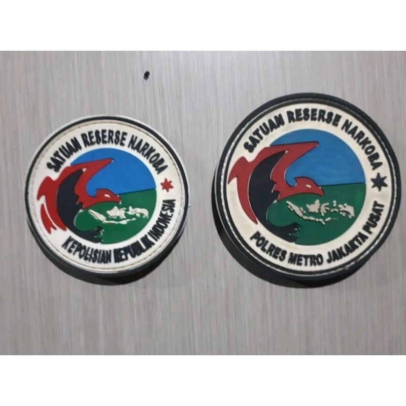 Jual Tempelan Emblem Karet Logo SATUAN RESERSE NARKOBA | Shopee Indonesia