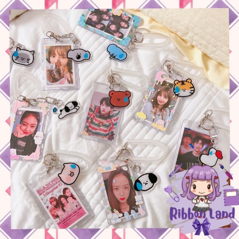 Jual Set ID Card Transparan Acrylik Card Holder Photocard Idol Kpop ...
