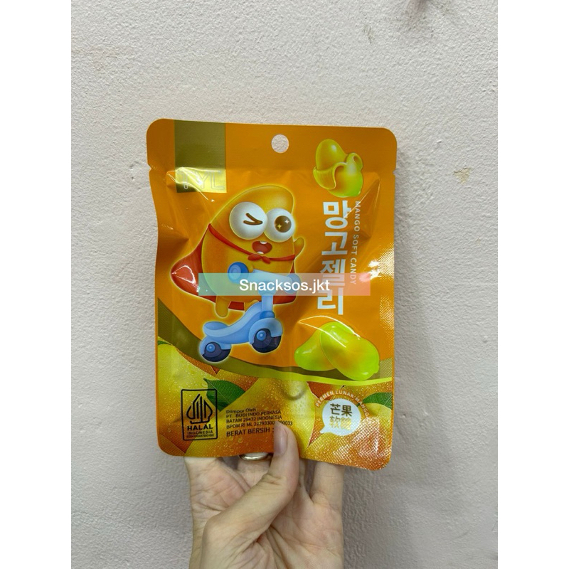 Jual [MINI 20GR] TYL BAOPI GUMMY ORANGE / GRAPE / MANGO / PEACH ...