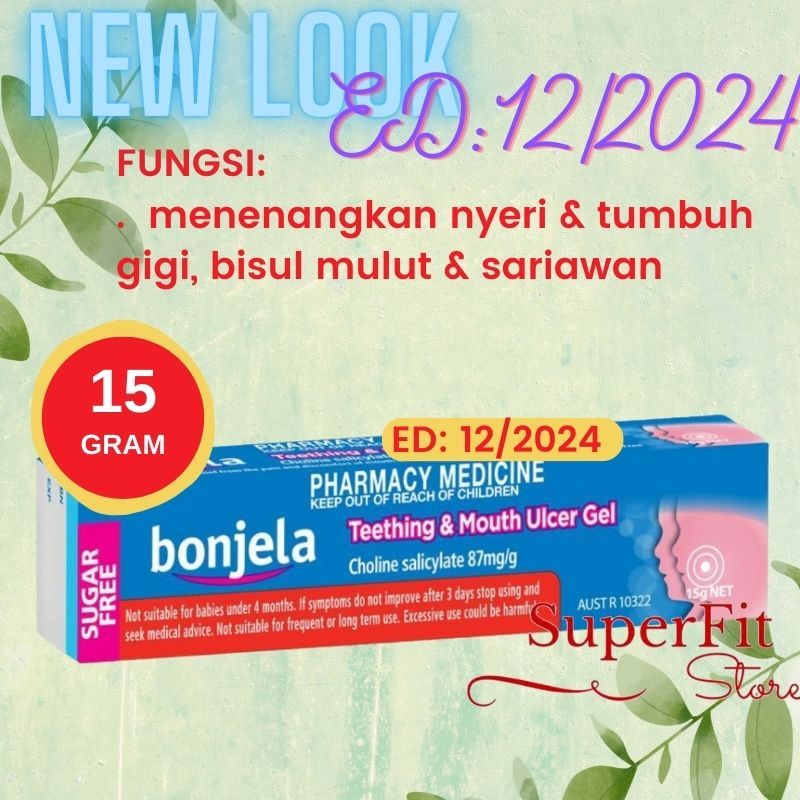 Jual Bonjela Teeting Gel 15 gram - Pertumbuhan gigi | Shopee Indonesia