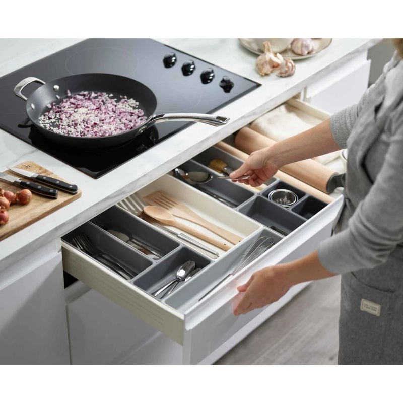 Jual Sekat Laci 10 Pcs Drawer Organiser Set Kotak Laci Dapur Sendok Shopee Indonesia