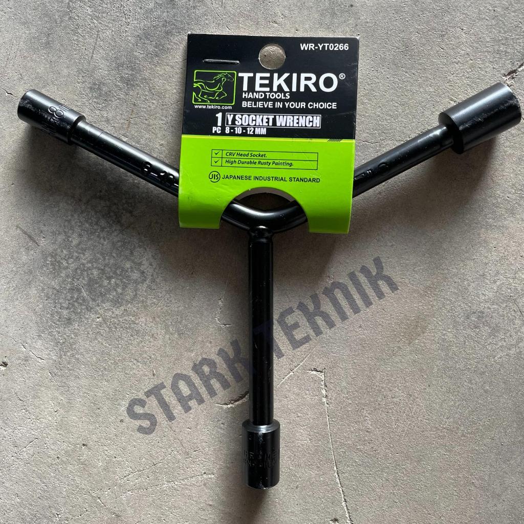 Jual KUNCI Y TEKIRO 8 - 10 - 12 / Y SOCKET WRENCH TEKIRO 8-10-12 ...
