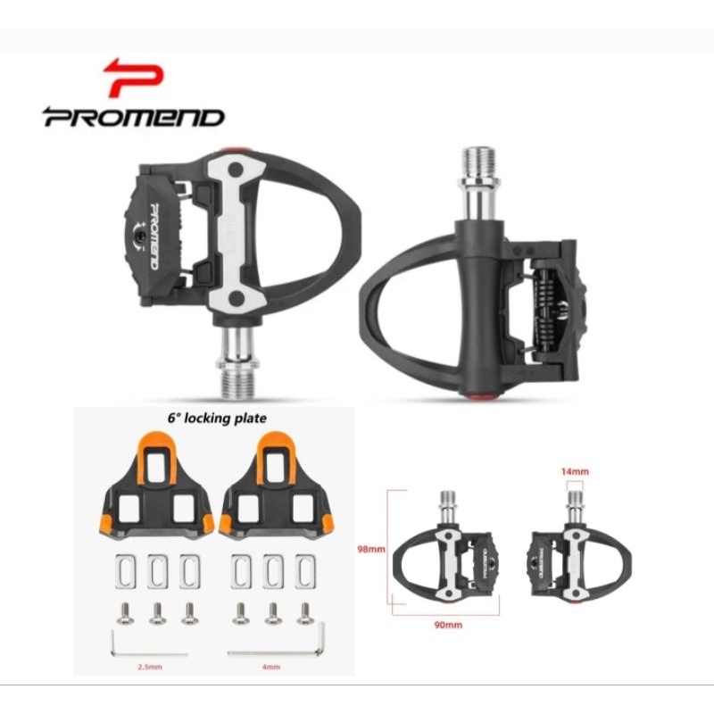Jual Promend PD R97B Pedal Cleat Sepeda Pedals Cleats Road bike SPD SL | Shopee Indonesia