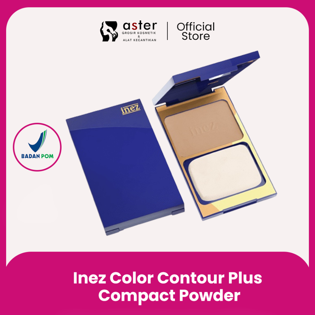 Jual Aster Kosmetik - Inez Color Contour Plus Compact Powder | Shopee ...