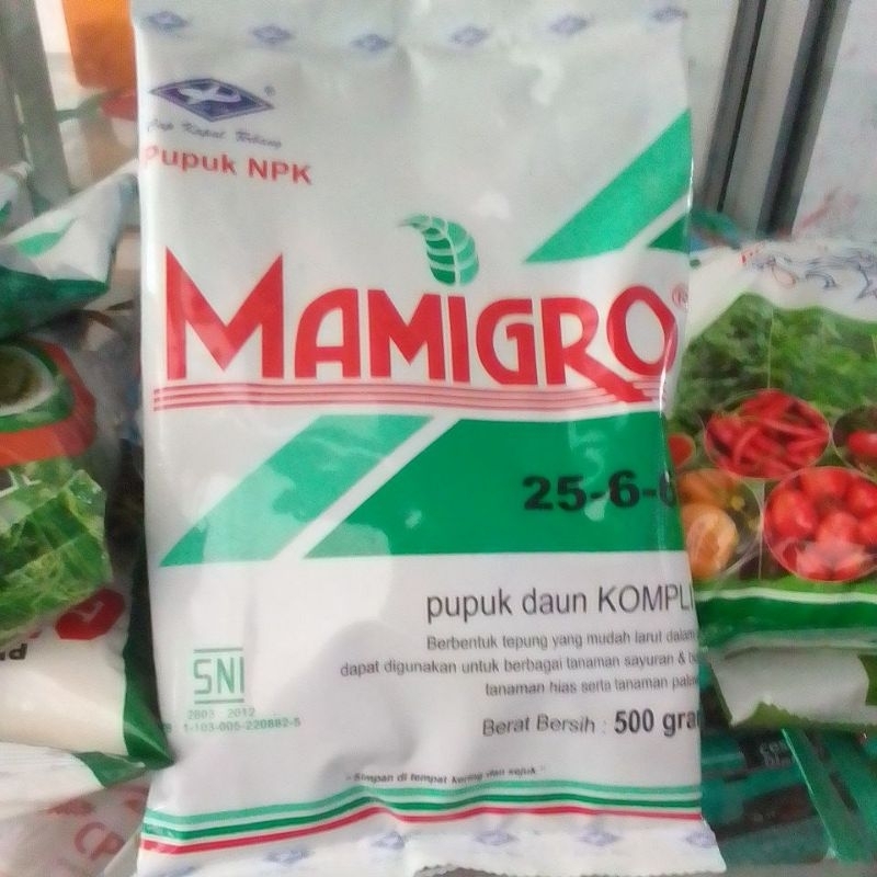Jual pupuk daun mamigro 500 g | Shopee Indonesia