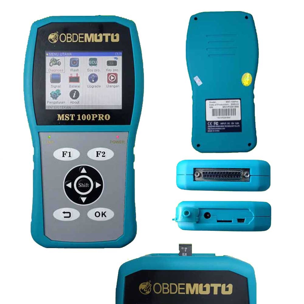 Jual Scanner Motor Universal MASTER MST-100 Pro + REMAP | Shopee Indonesia