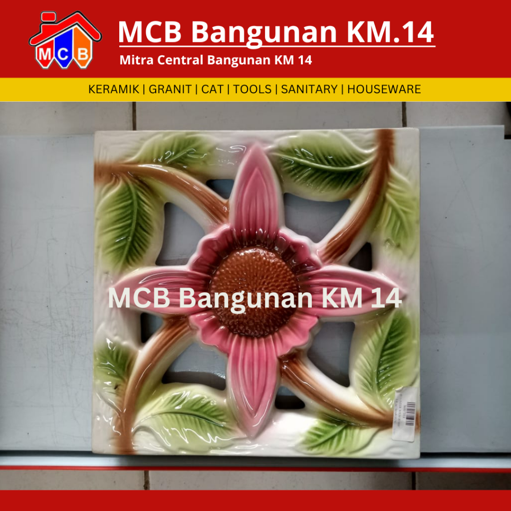 Jual Roster Keramik Trisensa 30X30 Keramik / Lubang angin dinding ...