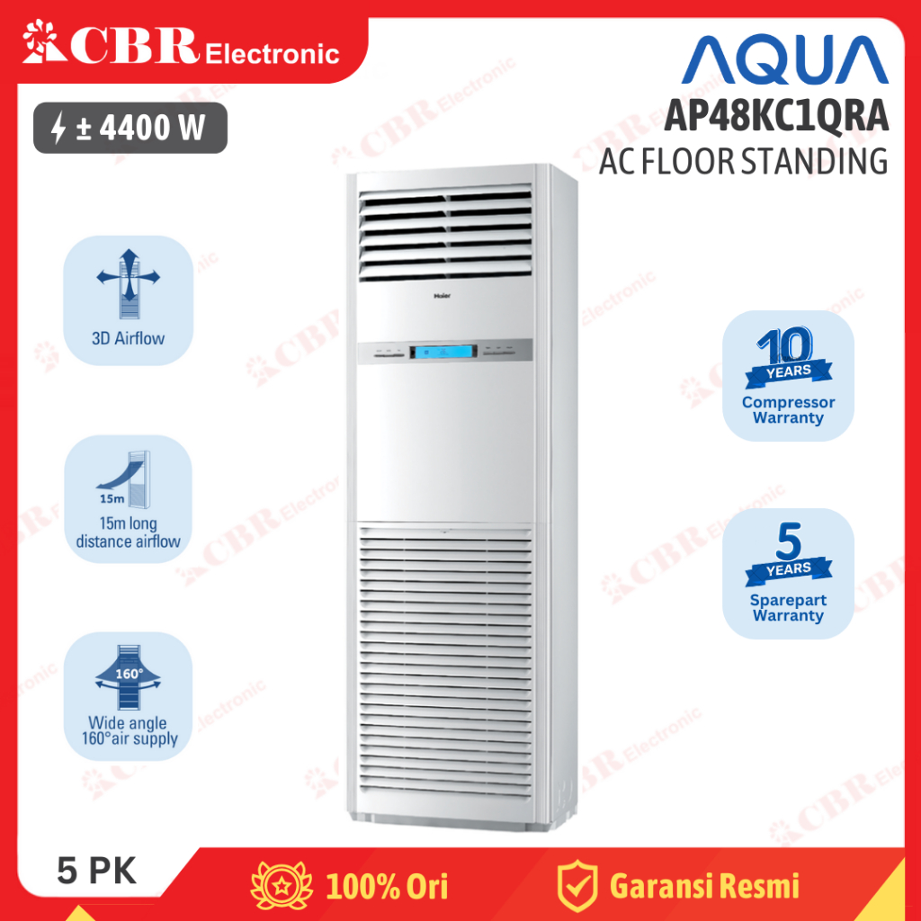 Jual AC Floor Standing AQUA 5PK AP48KC1QRA | Shopee Indonesia