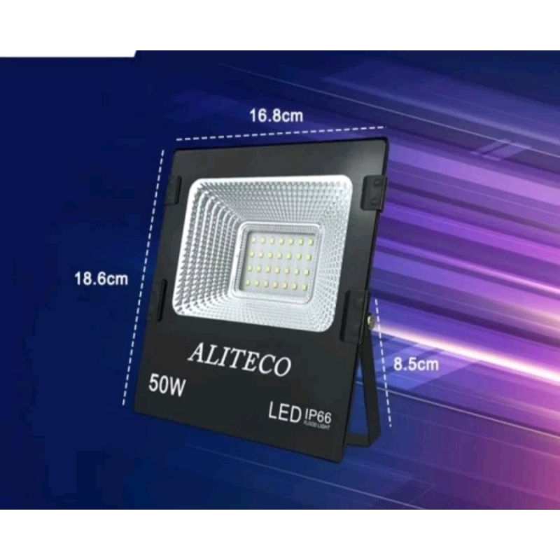 Jual lampu sorot/kap sorot led 50wat cahaya putih | Shopee Indonesia