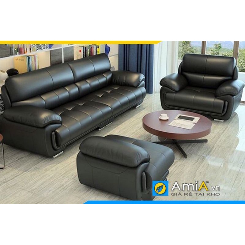 Jual Sofa Kulit 311 Sofa Kulit Jumbo Bergaransi Fullseat Meja | Shopee Indonesia