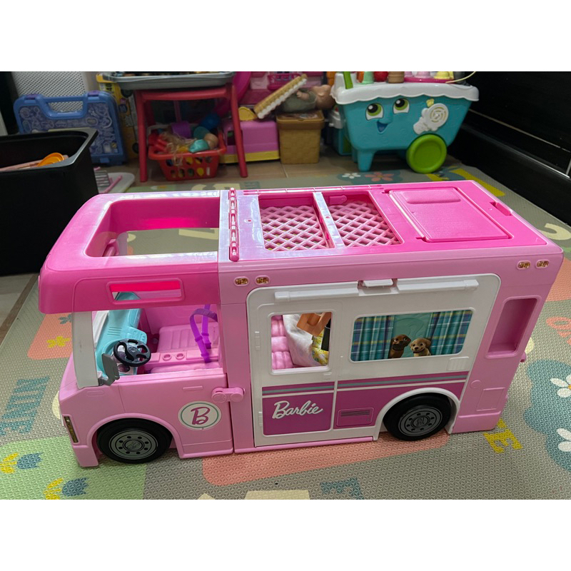 Jual Mobil Barbie original mattel 3 in 1 | Shopee Indonesia