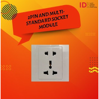 Jual 2pin and Multi-standard Socket Module | Shopee Indonesia
