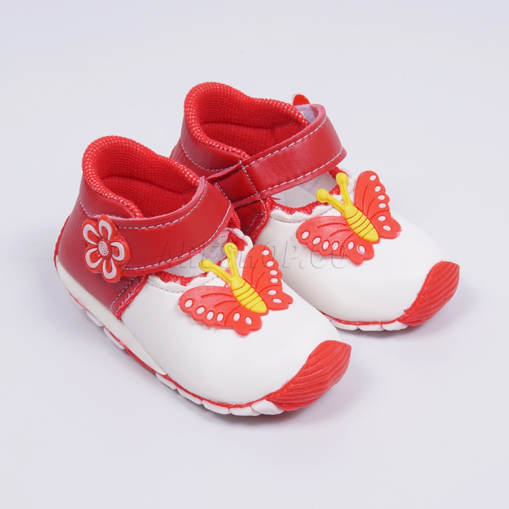 Jual Sepatu Bayi BUNYI CIT CIT Anak Perempuan KUPU-KUPU Usia 1-3 tahun ...