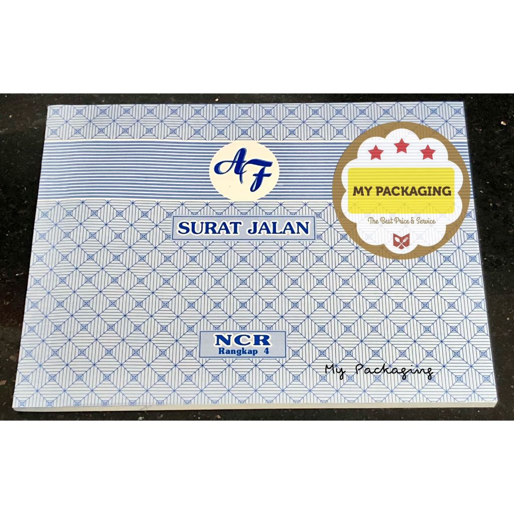 Jual Buku Nota Surat Jalan 1/2 Folio NCR Rangkap 2 , 3 , 4 ply Rangkap ...