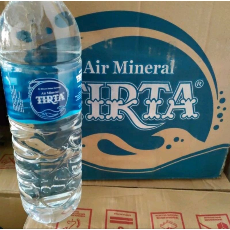 Jual Air Mineral Tirta Botol 600 Ml 1 dus isi 24 | Shopee Indonesia