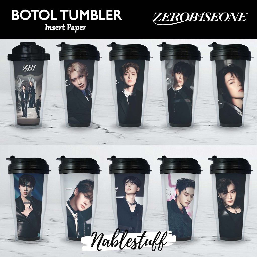 Jual Botol Tumbler Unofficial ZB1 Zerobaseone Melting Point Loyalty Ver ...