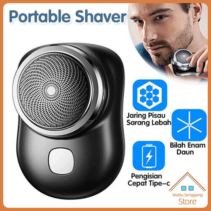 Jual Mini Shaver/Alat Cukur Elektrik Mini Shaver Alat Cukur Jenggot Listrik Portable | Shopee ...