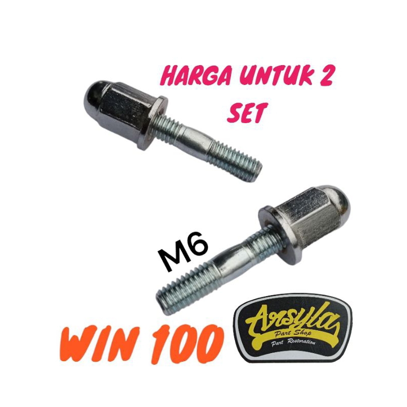 Jual mur baut knalpot Honda win 100 Astrea 800 star prima grand impressa legenda Supra x 100 ...