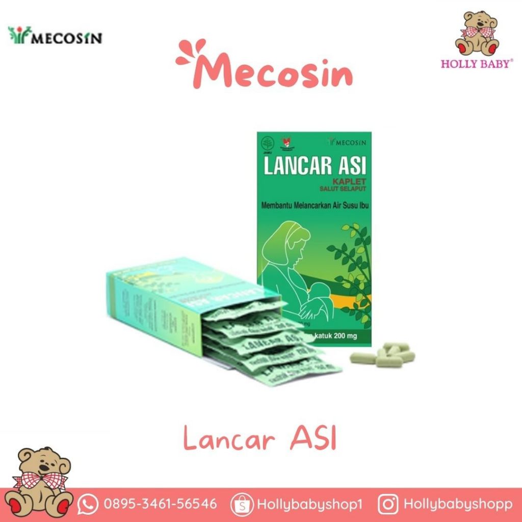 Jual MECOSIN LANCAR ASI | KAPSUL PELANCAR ASI | Shopee Indonesia