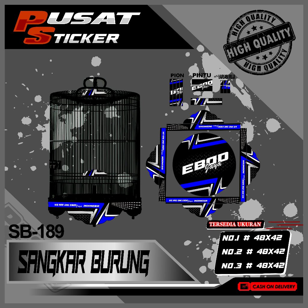 Jual Stiker Decal Kandang Ebod Kotak Sangkar Kotak EBOD JAYA No 1 2 3 ... Jual Stiker Decal Kandang Ebod Kotak Sangkar Kotak EBOD JAYA No 1 2 3 ...