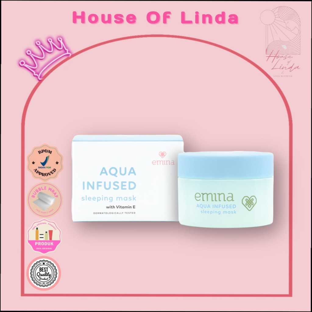 Jual EMINA AQUA INFUSED SLEEPING MASK | Shopee Indonesia