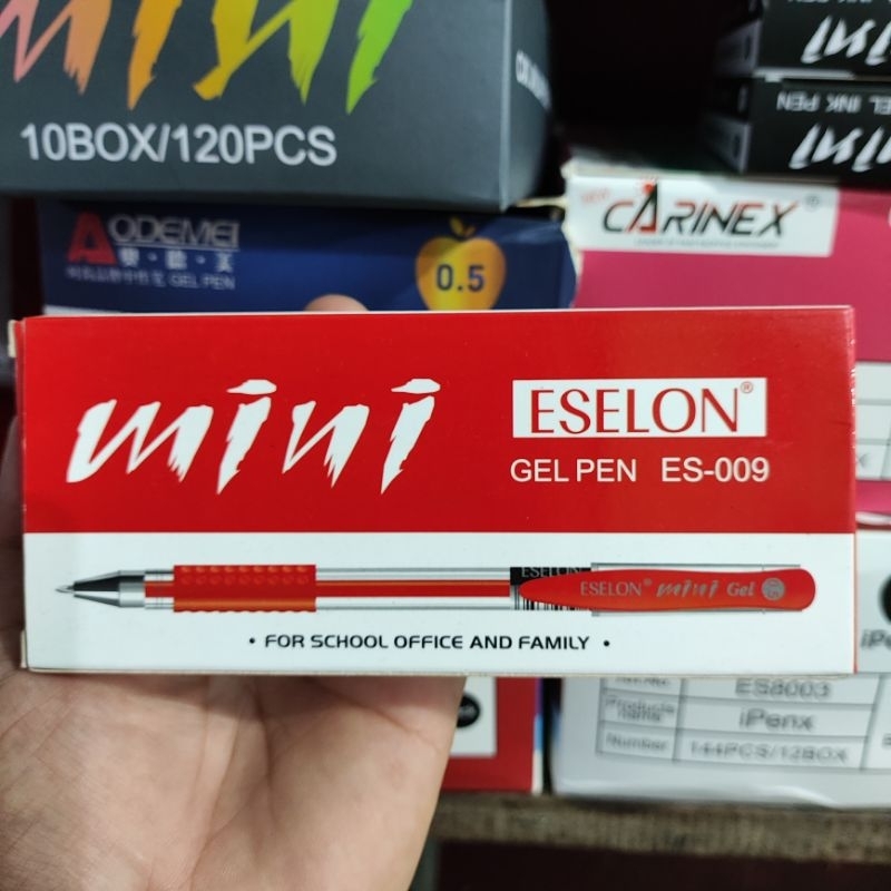 Jual Pulpen MINI ESELON Gel Pen Tinta cair warna merah | Shopee Indonesia