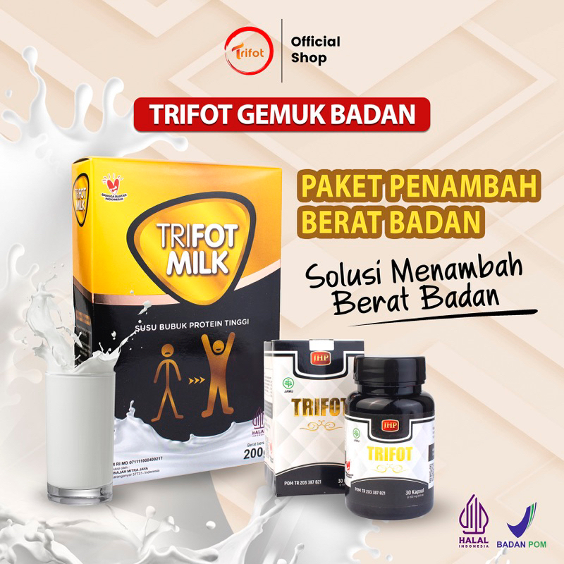 Jual SPECIAL PROMO Trifot Isi 30 Kapsul Free 1 Box Susu Gemuk ...