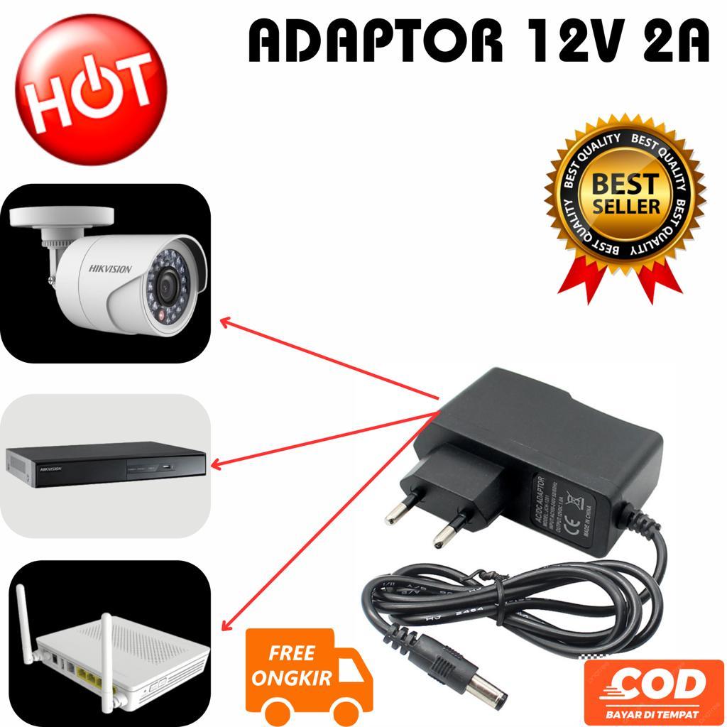 Jual Adaptor switching power 12V 2A ORI cctv dvr router converter/ STB ...