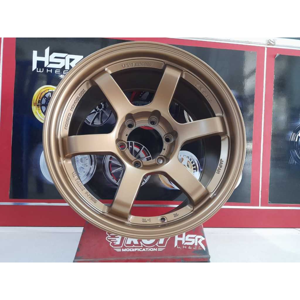 Jual Velg Racing TE37 R18 HSR TOKYO R18 Mobil Pajero,Fortuner,Hilux ...