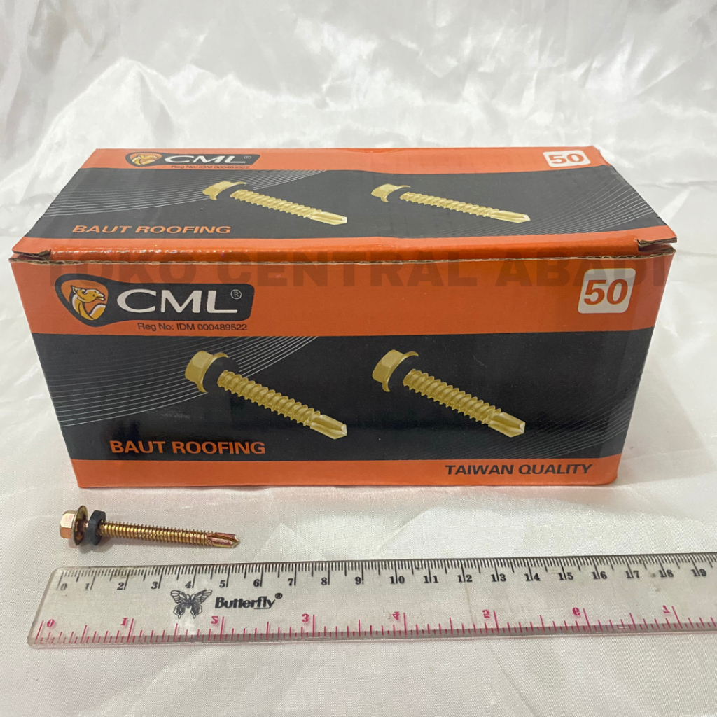 Jual Baut Roofing / Skrup Roofing "CAMEL" 50mm, 5cm (250 pcs) / Baut ...