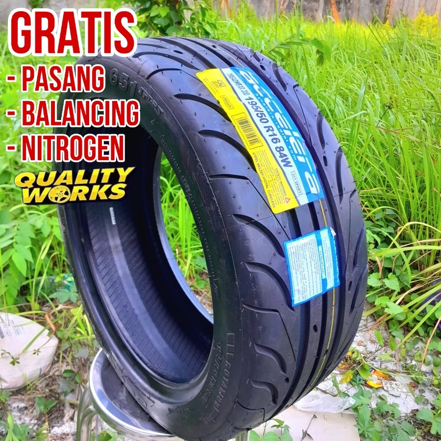 Jual Jual ban semi slick ring 16 Ukuran 195 50 R16 ACCELERA 651 SPORT ...