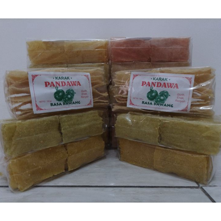 Jual Jual KERUPUK KARAK/GENDAR MENTAH PANDAWA RASA BAWANG | KERUPUK ...