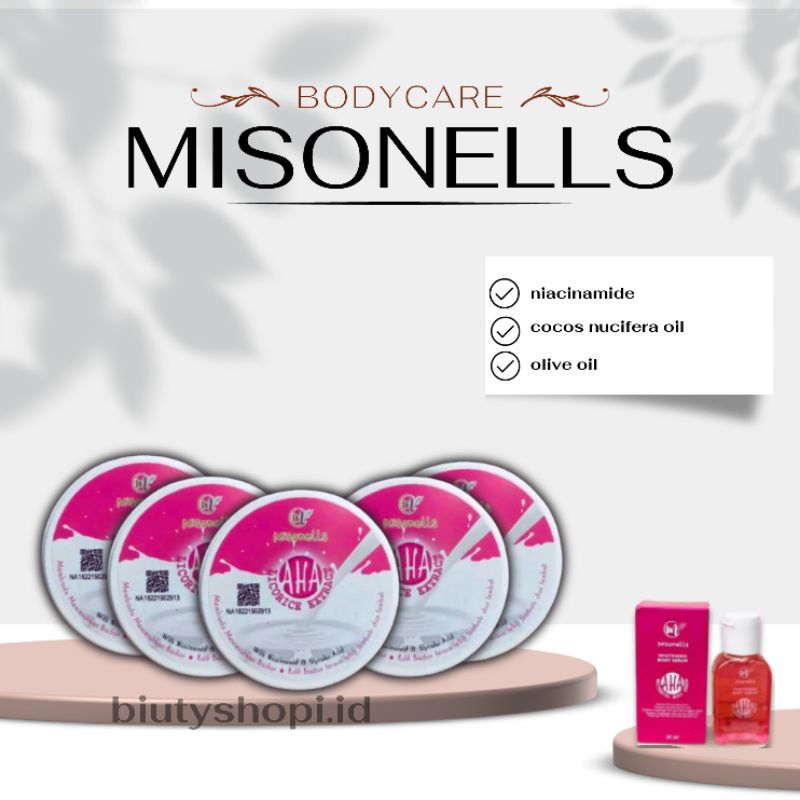 Jual [Paket Isi 5 Free 1] Bleaching Licorice Extract aha bodyserum ...